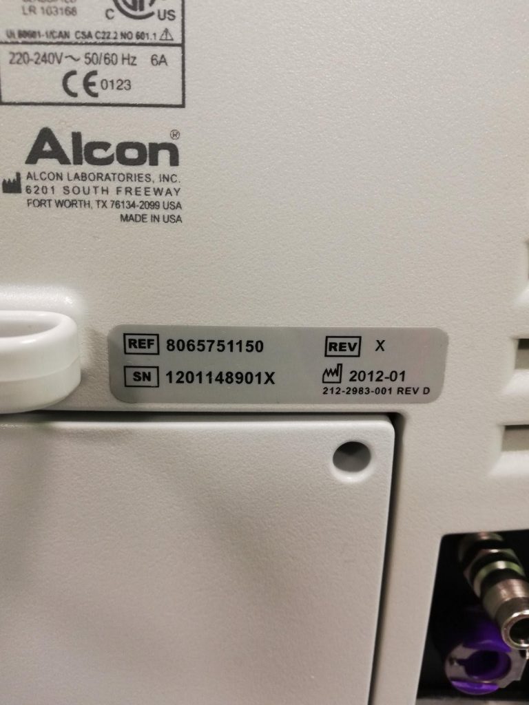 Alcon Constellation Vision System LT (under service contract) SOLD ...